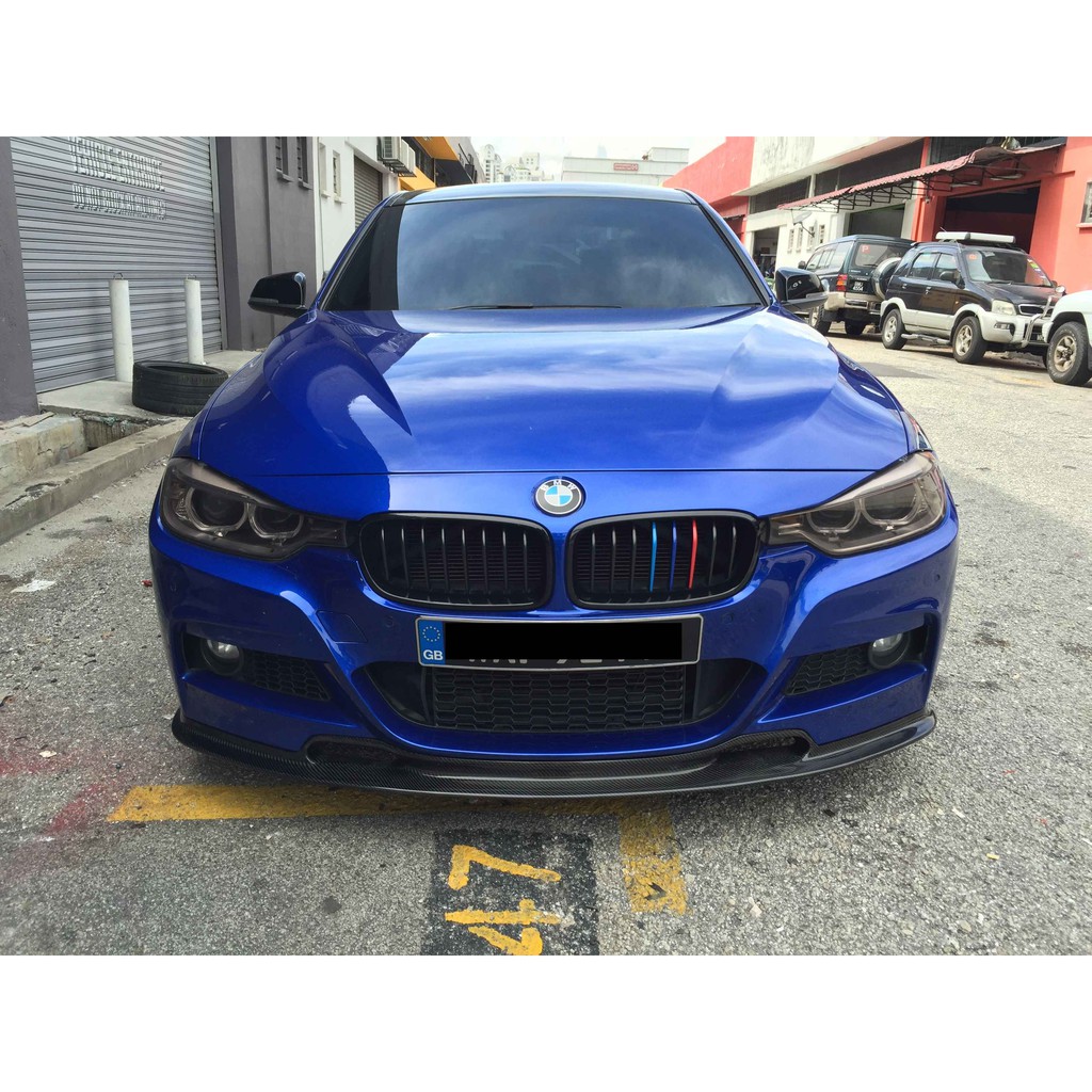 BMW F30 M Tech Varis carbon fiber front lip | Shopee Malaysia