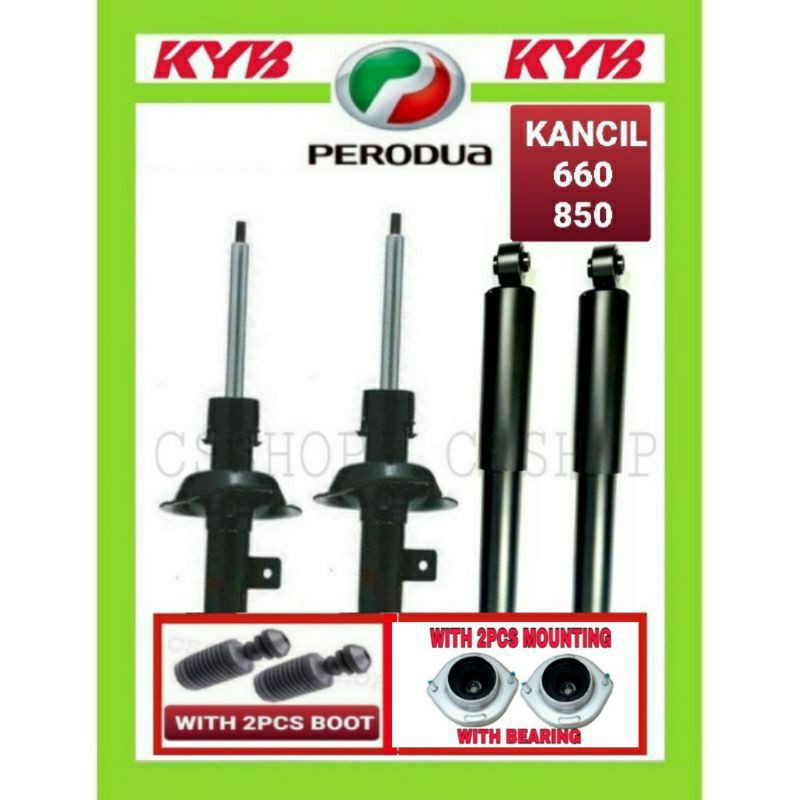 CS KYB PERODUA KANCIL 660 / KANCIL 850 OIL SHOCK ABSORBER FRONT AND ...