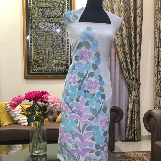 Batik Sutera crepe. Batik Kelantan | Shopee Malaysia