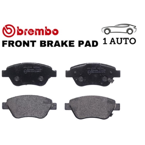 GENUINE BREMBO FRONT BRAKE PAD for PROTON GEN2, PERSONA (2007-2016 ...