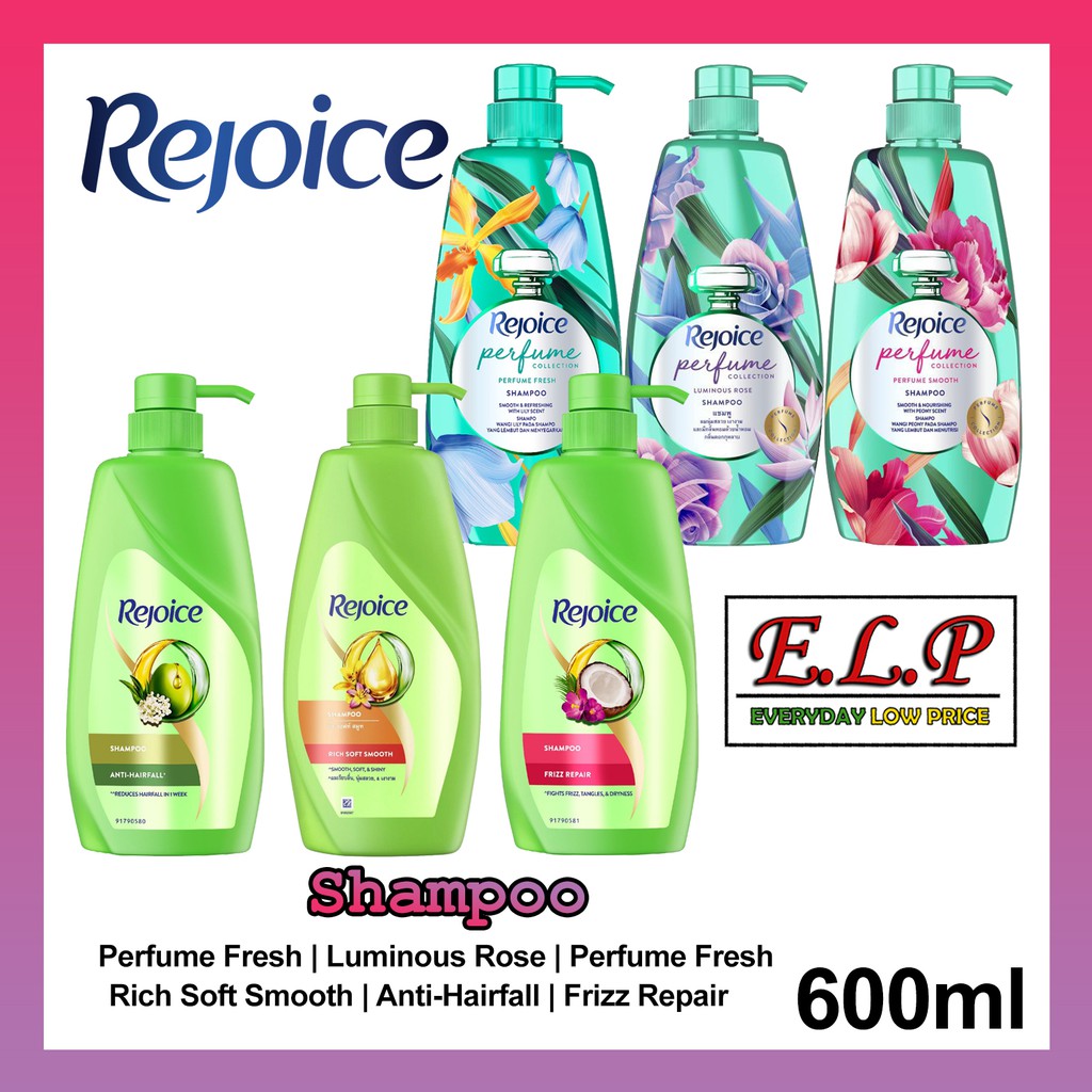 Rejoice Perfume Shampoo 600ml | Shopee Malaysia