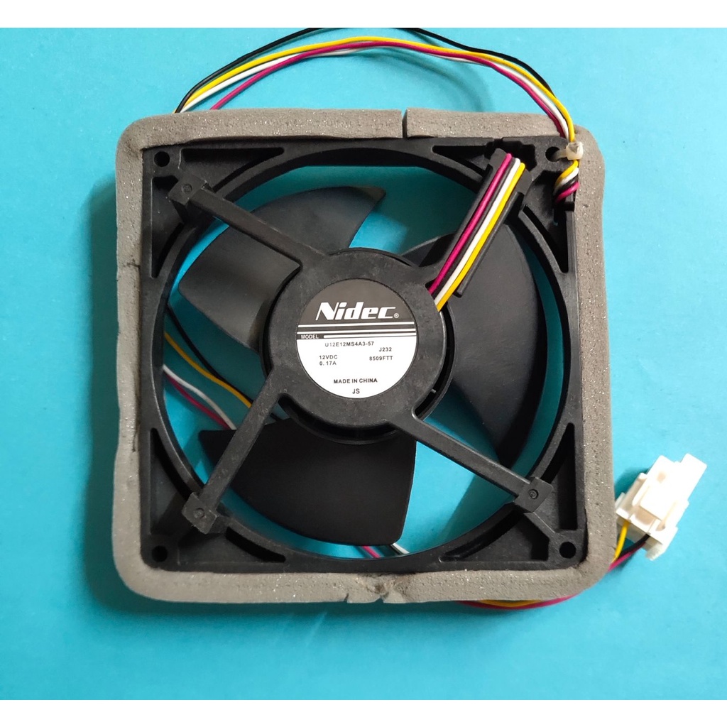 Original NIDEC U12E12MS4A3-57 J232 12v 0.17A Waterproof Silent Cooling ...