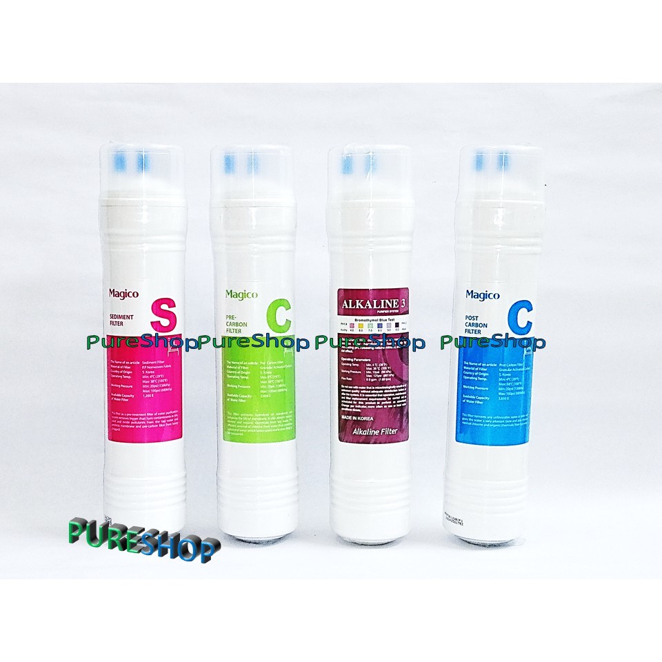 Korea Water Filter Magic Magico Alkaline Filter Cartridge Water ...