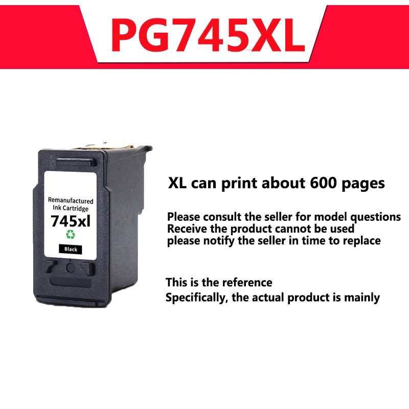 pg745 cl 746 ink pg745xl cl 746xl ink cartridge compatible for Canon ...