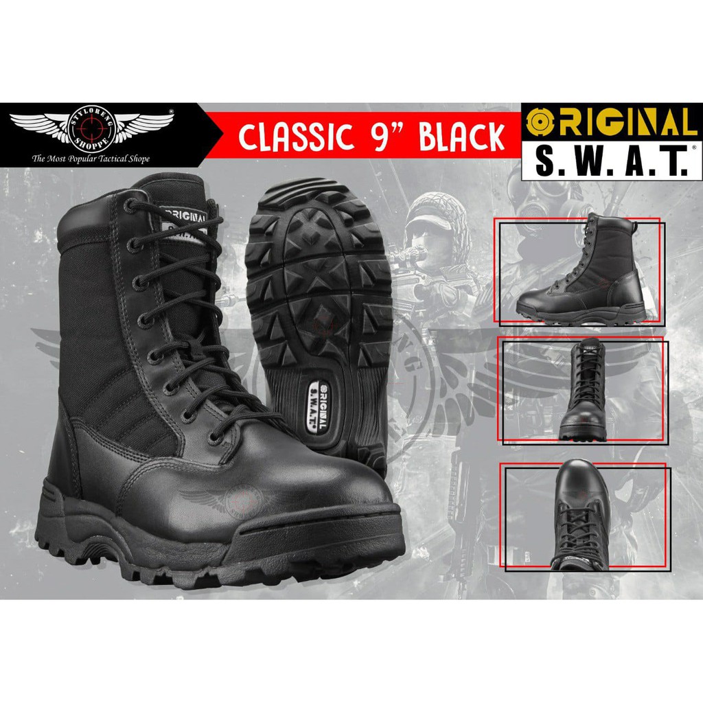 Tactical Boots SWAT ORIGINAL ( Classic 9" ) - unisex, original boots ...