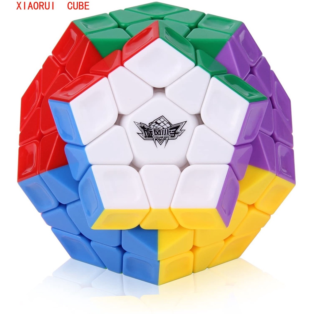 XIAORUI Megaminx Speed Cube Pentagonal Dodecahedron Profession Cube ...