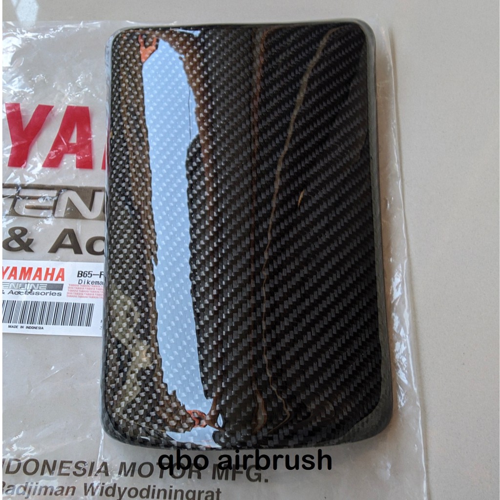 AEROX 155 TANK COVER ORIGINAL YAMAHA PART CARBON KEVLAR LAYER | Shopee ...