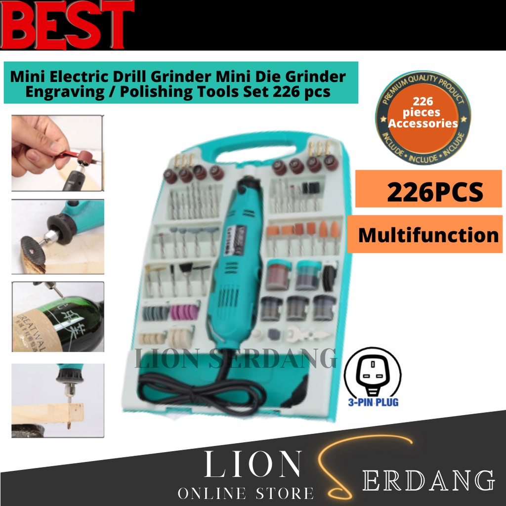 BEST Mini Electric Drill Grinder Mini Die Grinder Engraving / Polishing ...