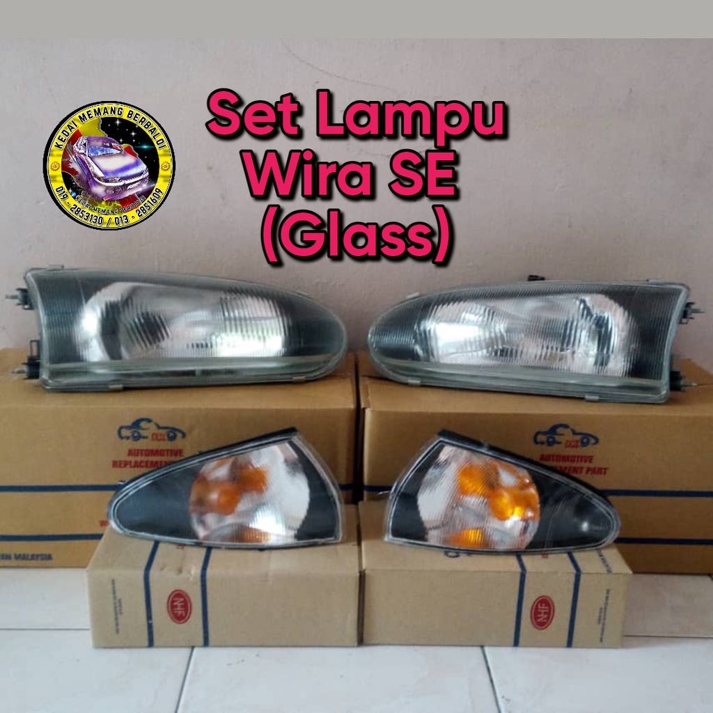 (FREE SHIPPING) Set Lampu Depan Wira SE Special edition | Shopee Malaysia