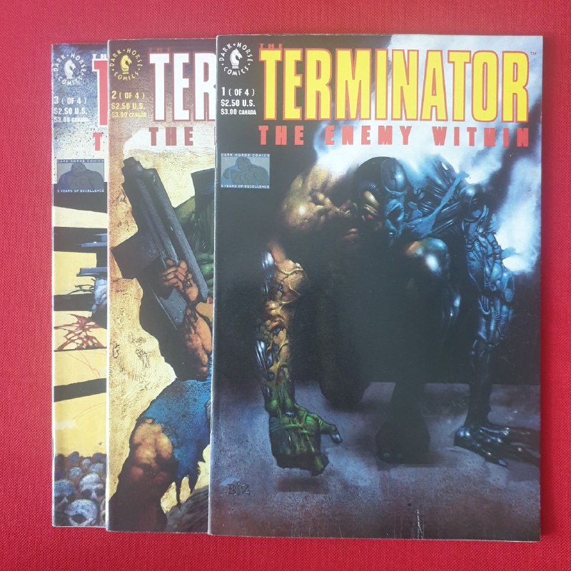 Terminator The Enemy Within - LEFT Issue #2 (of 4) Dark Horse Comic ...