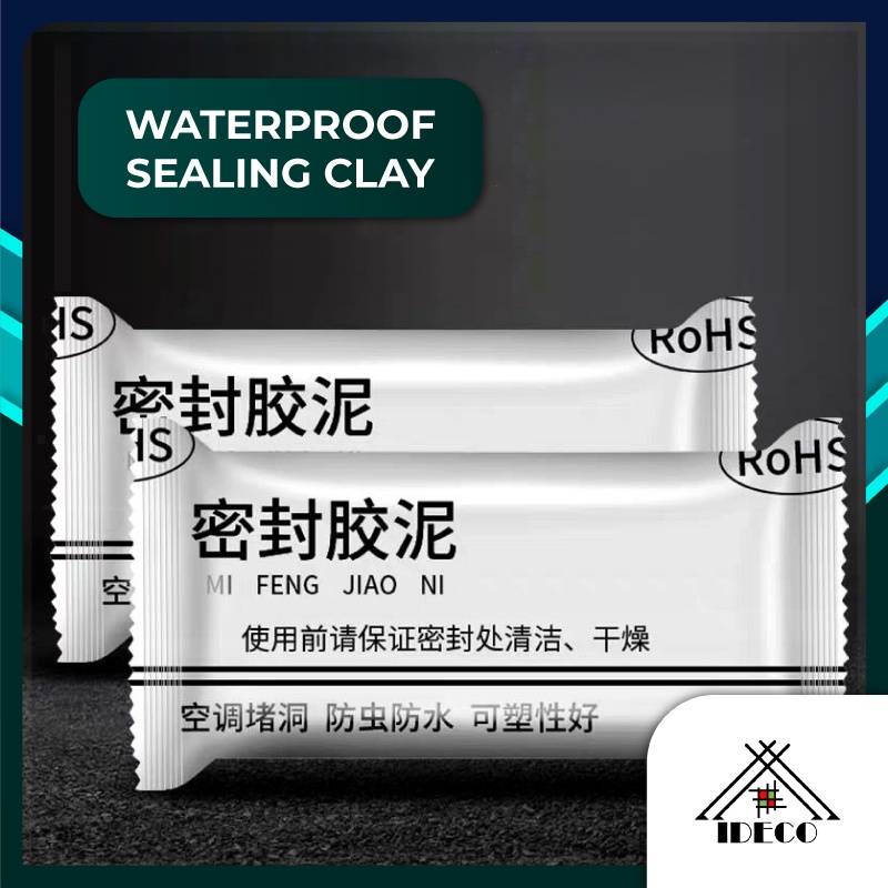 iDECO™ Waterproof Fireproof Sealing Clay Repair Holes Leakage Hole ...