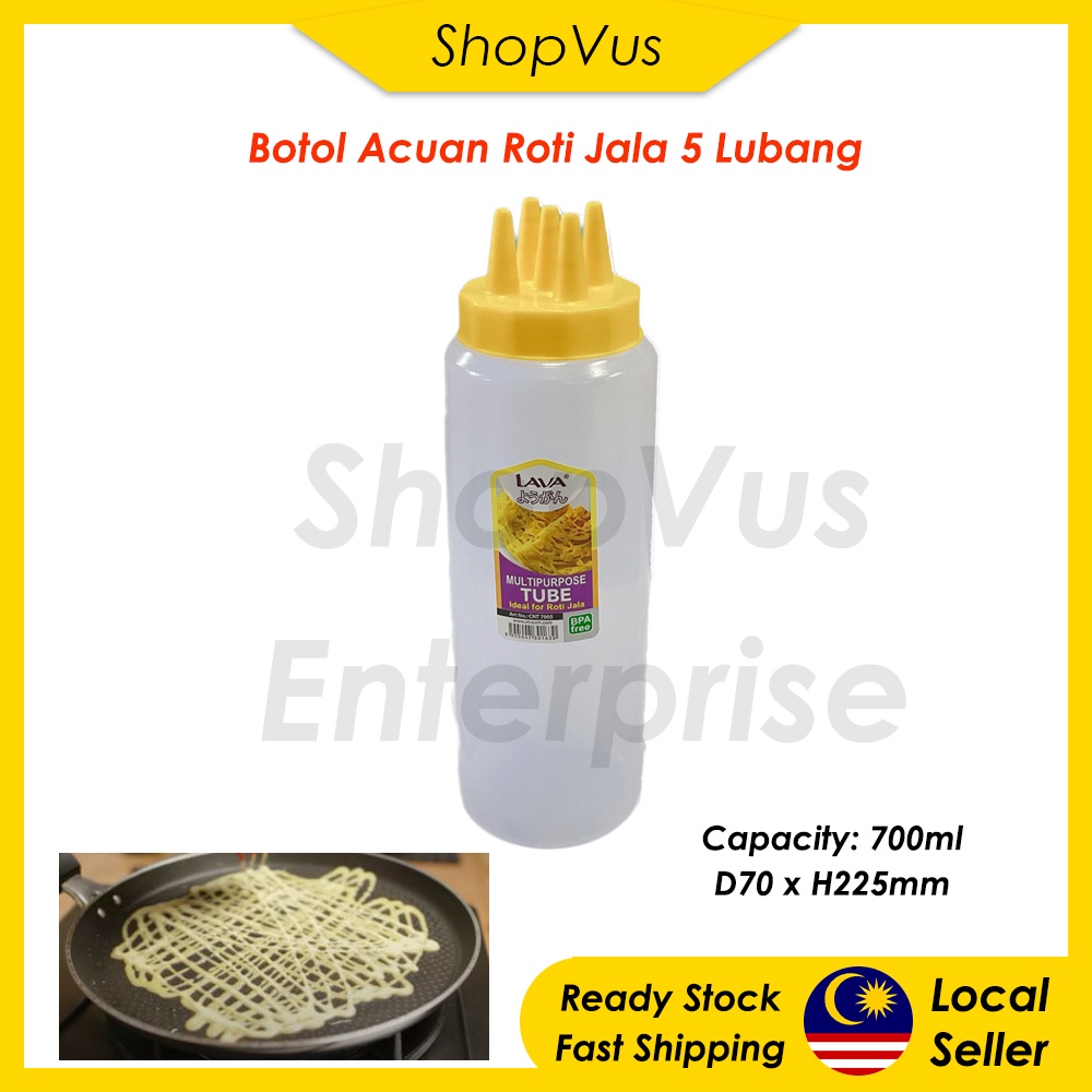 Botol Acuan Roti Jala / Roti Jala Mould / Multipurpose Tube / Bottle ...