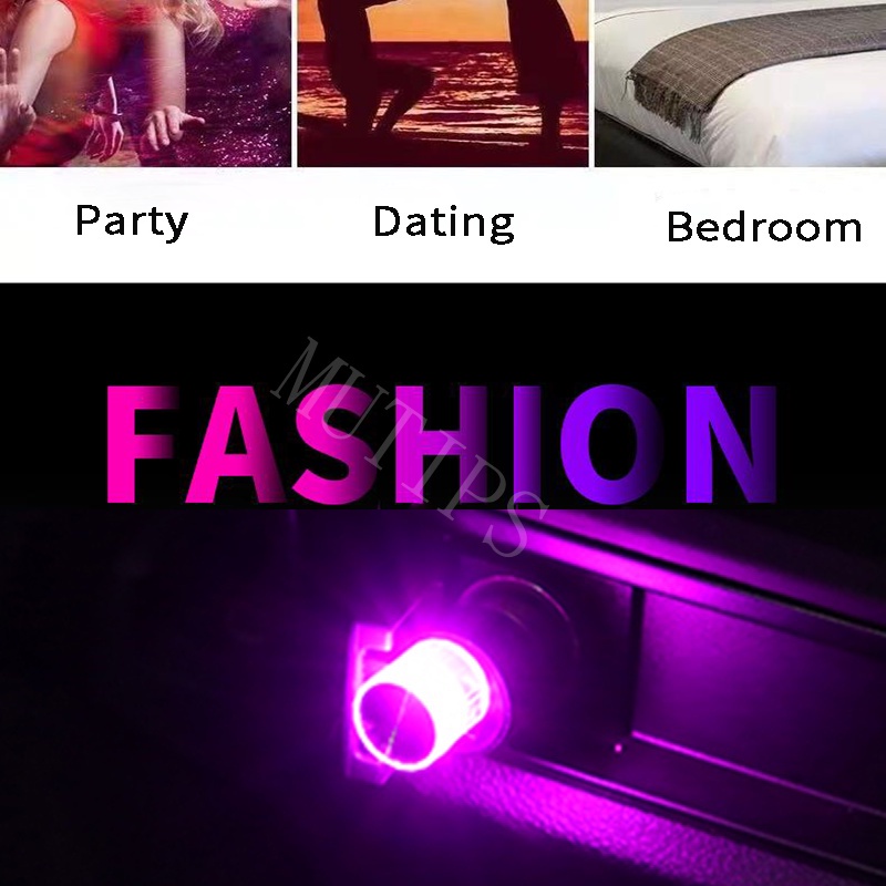 Toyota Car Interior Mini USB Atmosphere LED Light Party Portable Plug ...