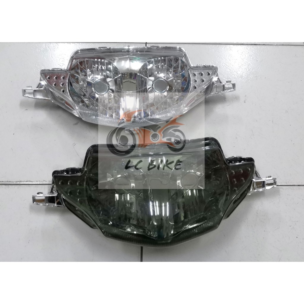 WAVE 125 S WAVE125S HEAD LAMP CLEAR SMOKE TINTED HONDA WAVE125-S TINTED ...