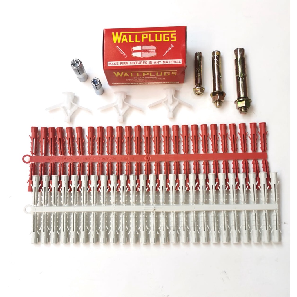 Wall Plug PVC wall plug - Anchor wall plug - Metal wall plug / Sleeve ...