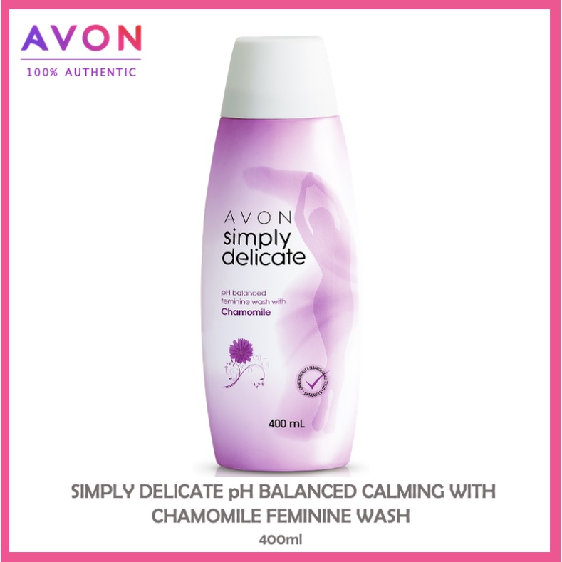 Avon Simply Delicate pH Balanced Calming with Chamomile Feminine Wash ...