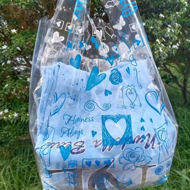 🇲🇾READYSTOCK🇲🇾💥PLASTIK TRANSPARENT BERCORAK💥 | Shopee Malaysia