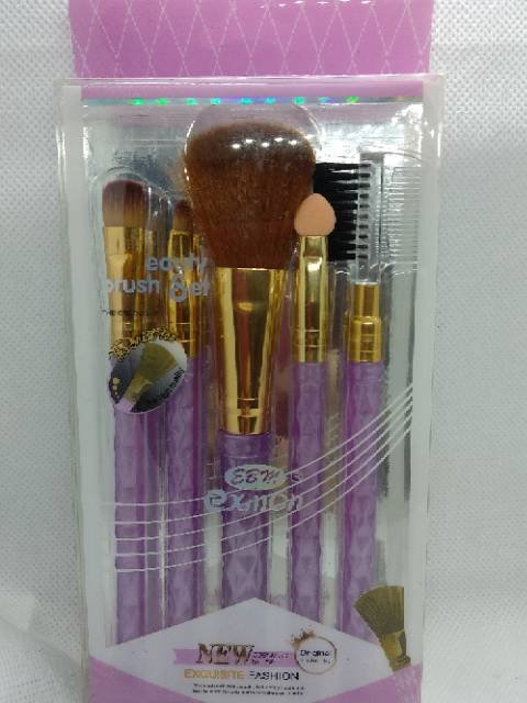 Brush set EBM exmon Contents 5pcs | Shopee Malaysia
