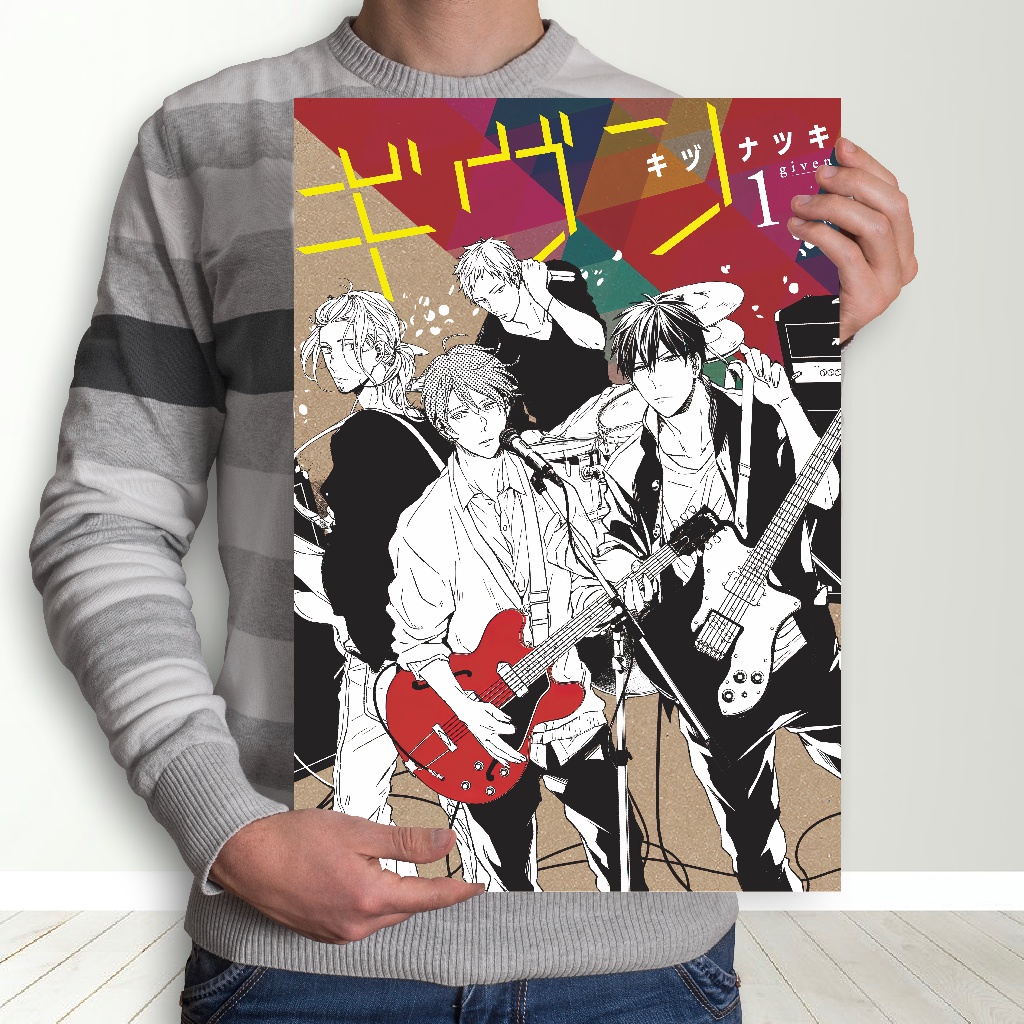 Anime Given Poster - Size A3+ Mafuyu Sato Ritsuka Uenoyama Haruki ...