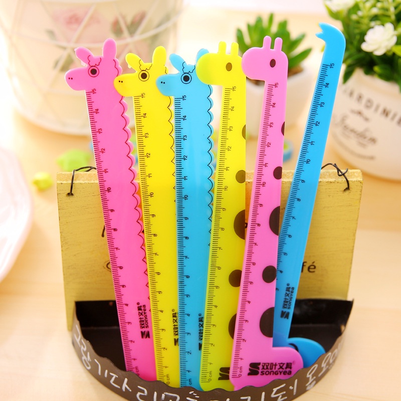Cute Creative Animal Ruler Giraffe Ruler Elephant Ruler Student Gifts ...