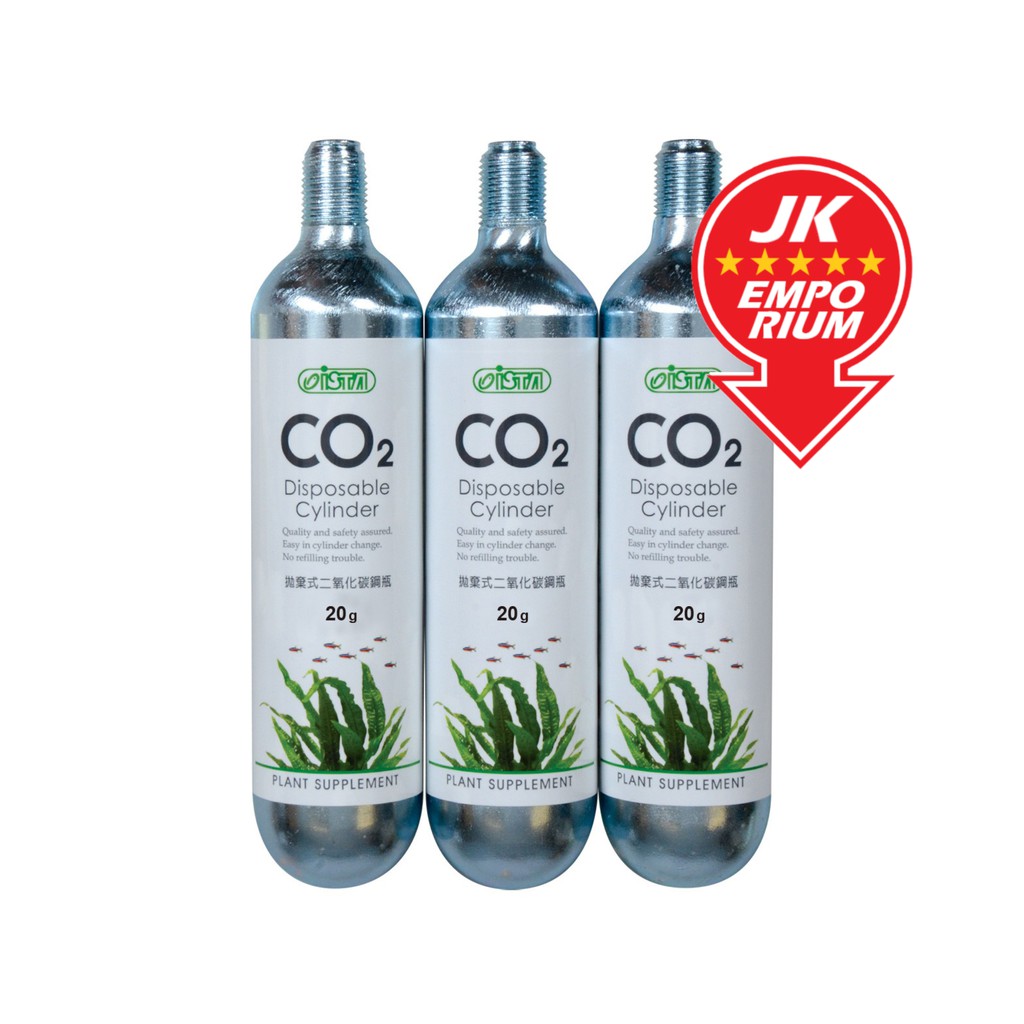 ISTA Disposable CO2 Refill Replacement Disposable Cartridge 20g 45g 88g ...