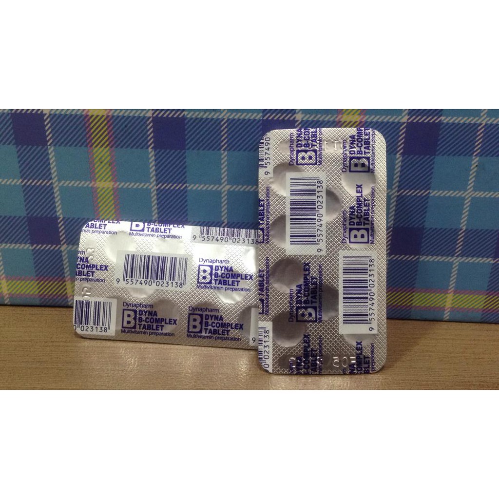 DYNA VITAMIN B-COMPLEX TAB 10'S [EXP: 5/2023] | Shopee Malaysia