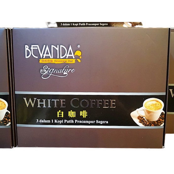 BEVANDA White Coffee (3-in-1 with Sugar) 糖白咖啡 30g x 12 sachets By ...