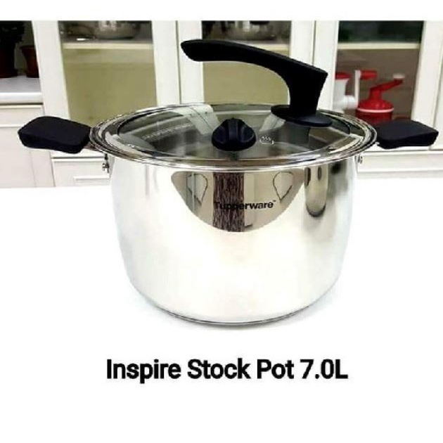 Tupperware Tupperchef Inspire Stock Pot 7L | Shopee Malaysia