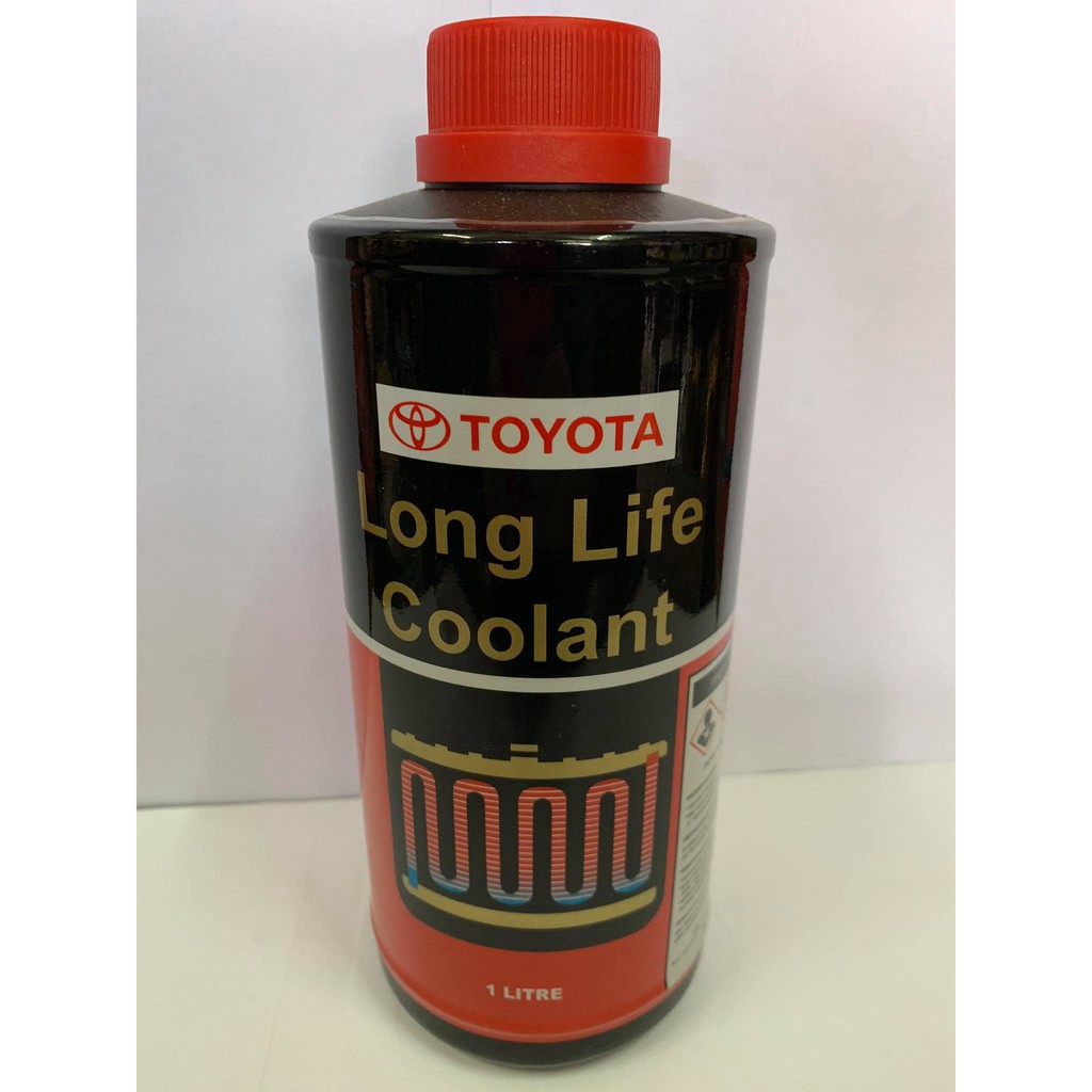 Original Toyota Malaysia Long Life Coolant Radiator - 1Liter (red color ...