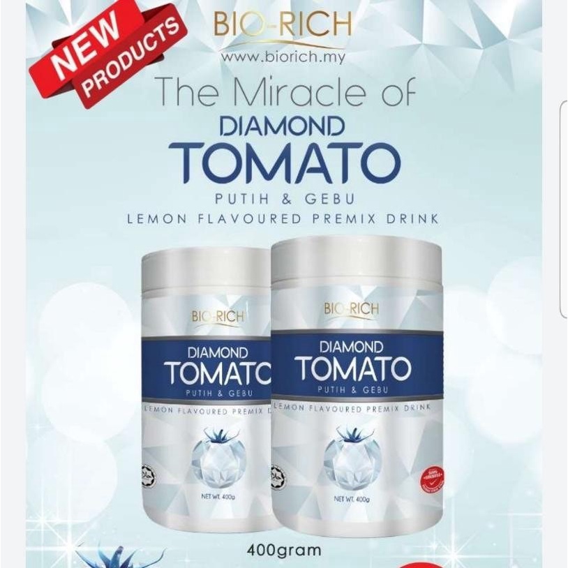 [FREE POSTAGE READY STOCK HALAL] Diamond Tomato Whitening Boost Putih ...