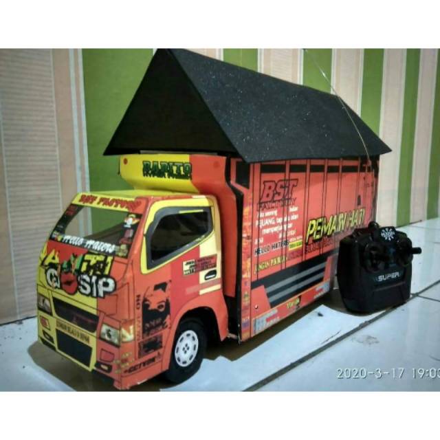 Anti Goose Oleng Miniature canter Remote Control | Shopee Malaysia