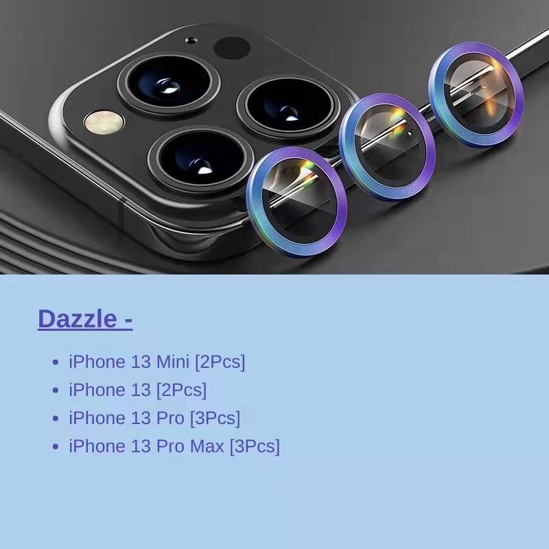 BENKS SAPPHIRE Diamond Camera Lens for iPhone 14 Plus 13 Pro Max ...