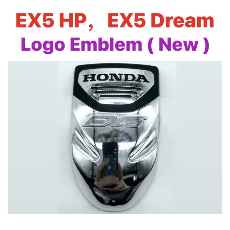 EX5 Horn Logo emblem front top cover for EX5 / EX5 Dream HORN EMBLEM LOGO HONDA NEW DESIGN ...