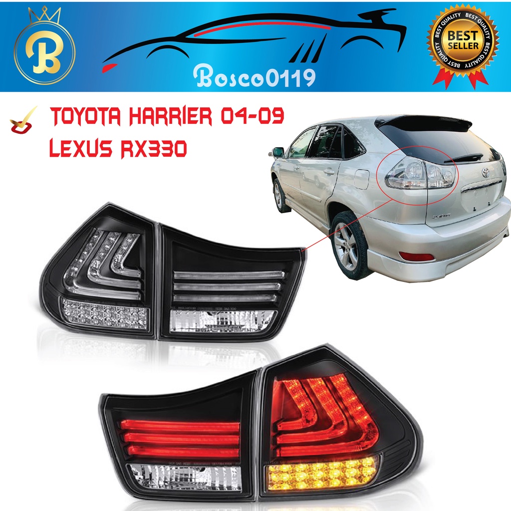 Toyota Harrier Xu30 04-09 Lexus Rx330 LED SEQUENTIAL SIGNAL Tail Lamp ...