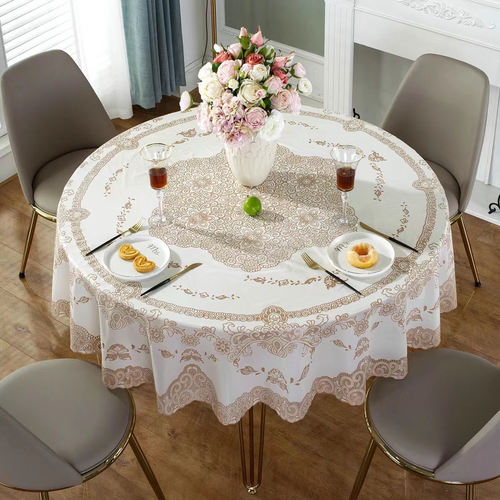 TFMART [READY STOCK] Euro Style Alas Meja Dining Table Cloth Kain Meja ...