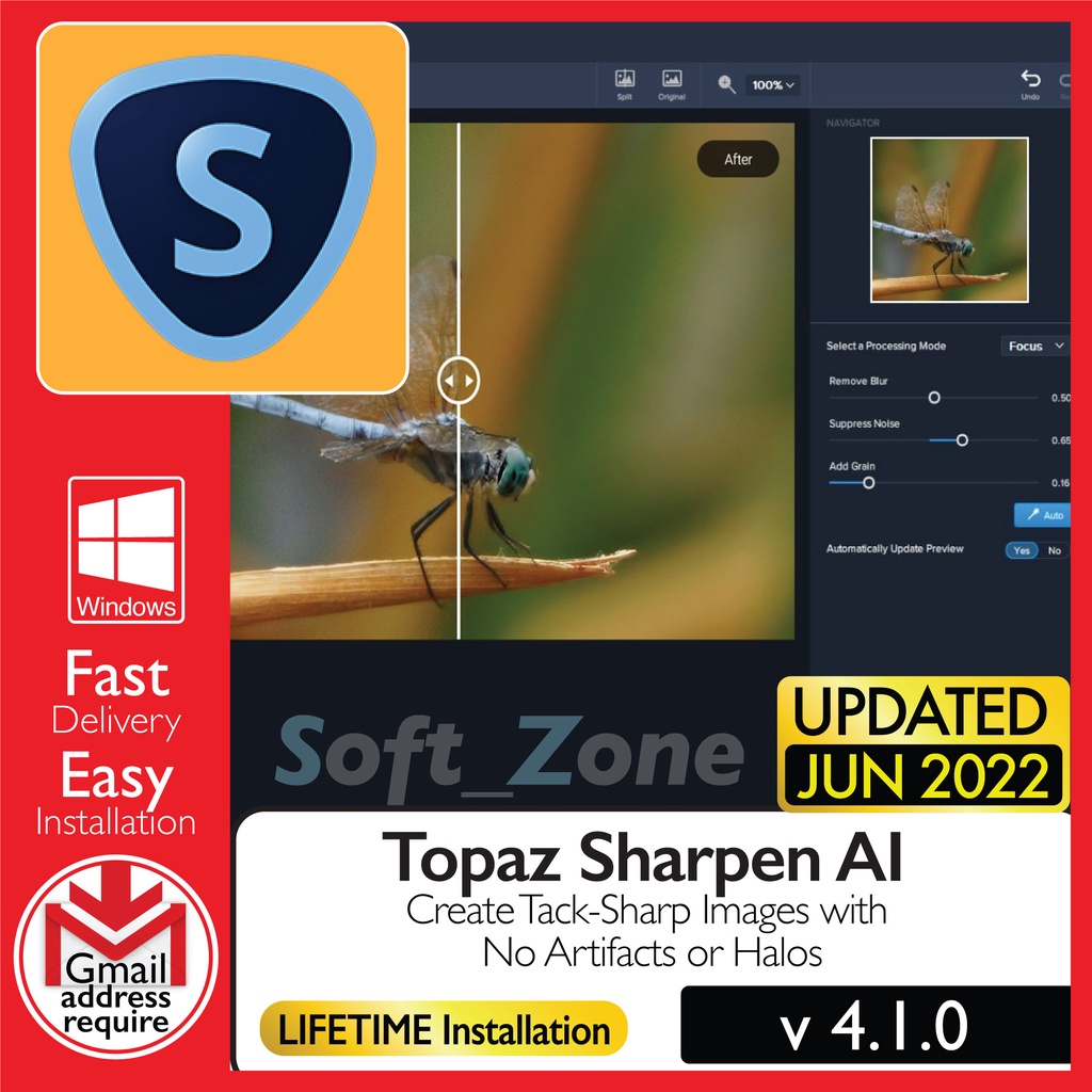 Topaz Sharpen AI v4.1.0 - Create Tack-Sharp Images with No Artifacts or ...