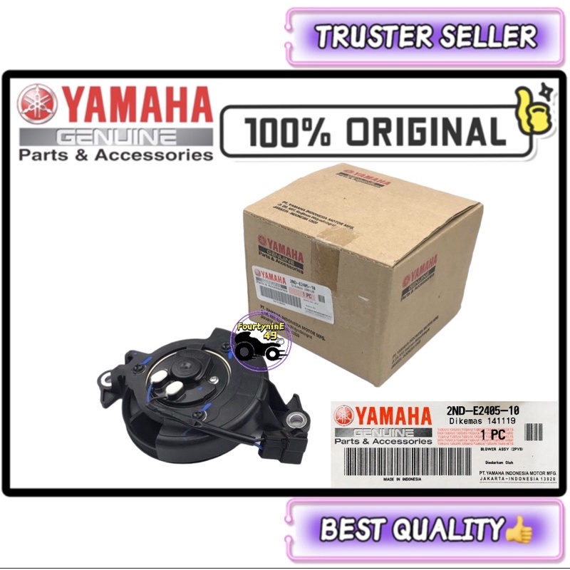100% ORIGINAL Y15 Y15ZR RADIATOR FAN BLOWER FAN 2ND-E2405-10 | Shopee ...