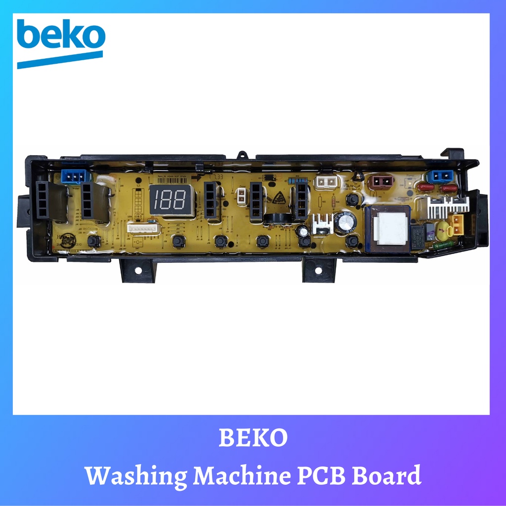 BEKO Washing Machine PCB Board / Papan PCB Mesin Basuh WTL11019G ...