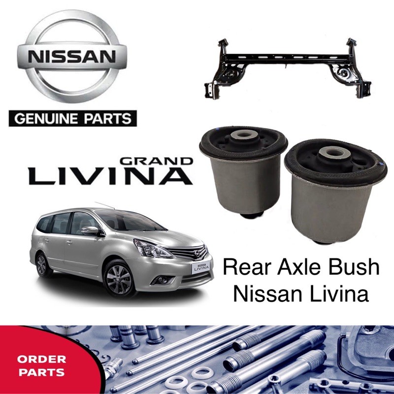 (2Pcs) Original Nissan Rear Axle Bush Nissan Livina | Shopee Malaysia
