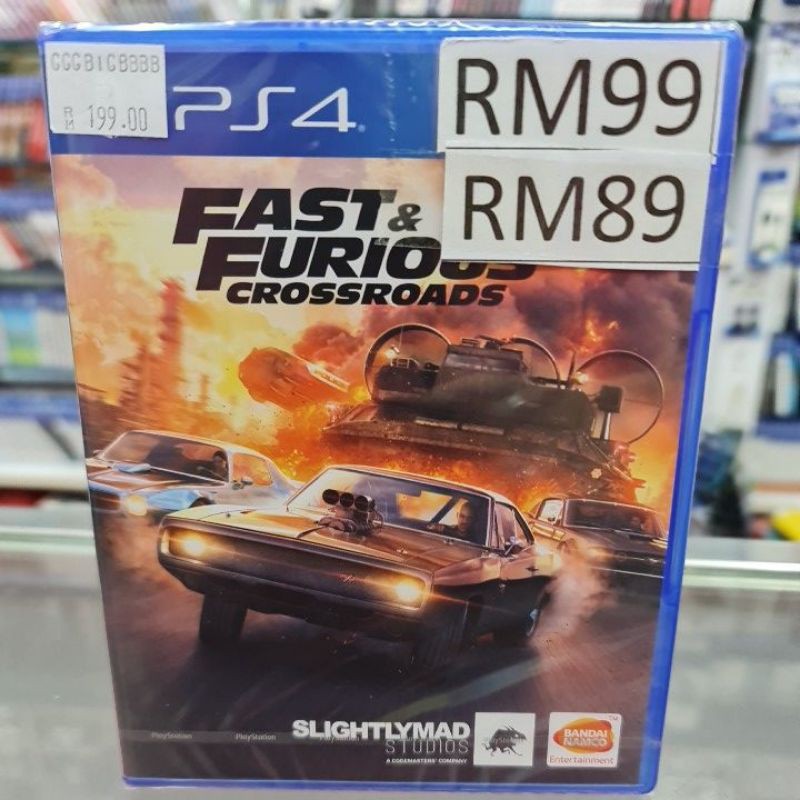 PS4 FAST AND FURIOUS CROSSROADS ENG R3 NEW AND SEALED | Shopee Malaysia