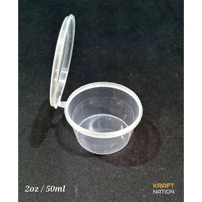 [Ready Stock] 10 PCS 1oz/2oz/3oz/4oz/8oz PP5 Sauce Container / Deli ...