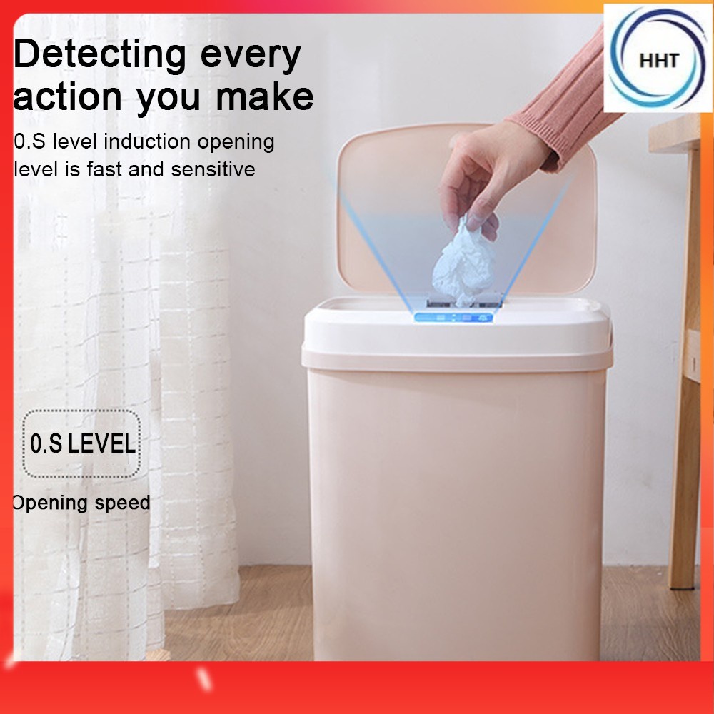 Malaysia in Stock NEW Smart Dustbin Kitchen Electronic Touch or Beatv ...
