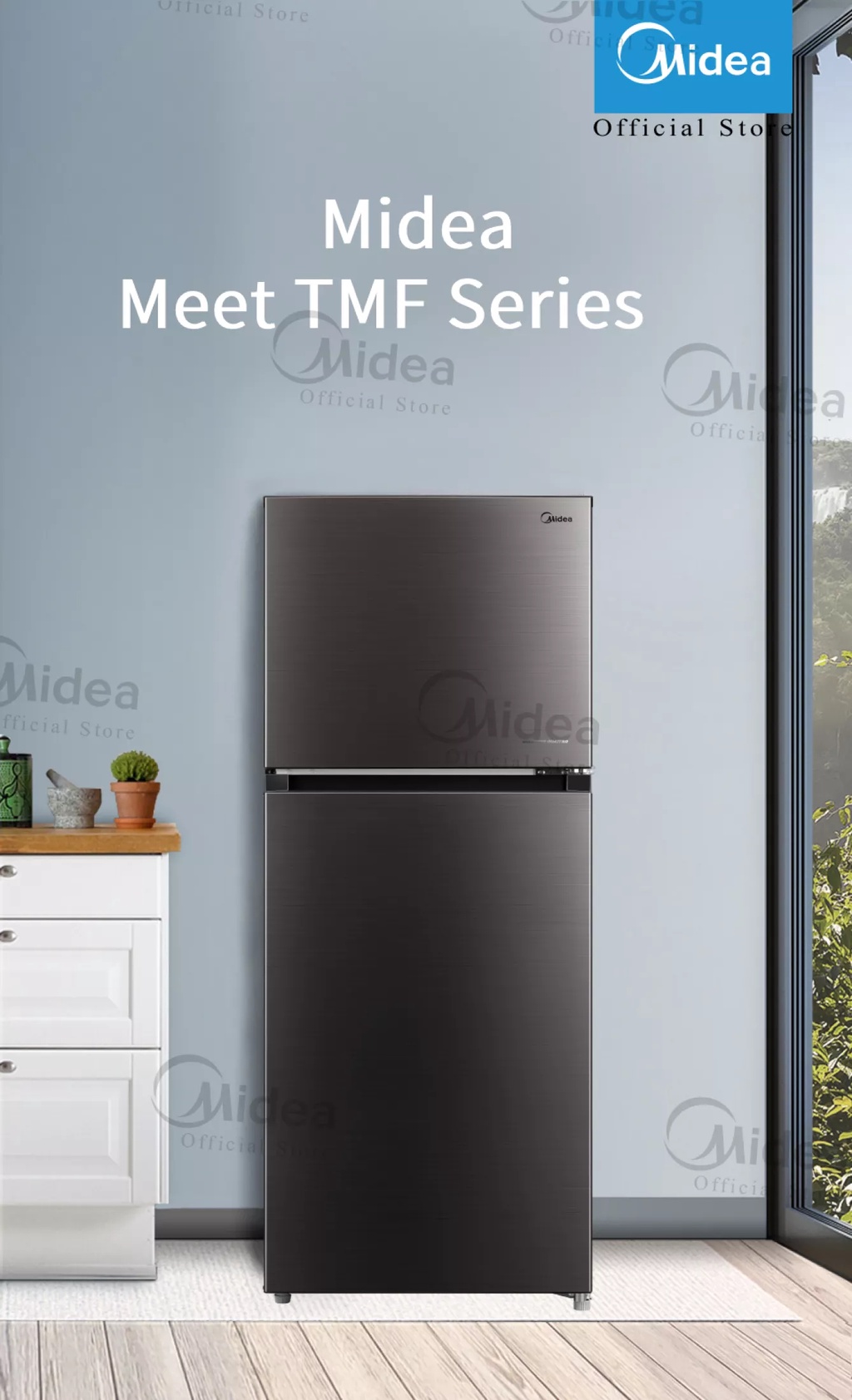 Haier 239L Top Mount Refrigerator 3 Stars | HRF-239H MDRT346MTB28-MY ...