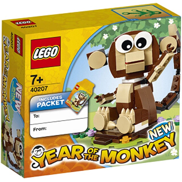 LEGO Seasonal Chinese Traditional Festivals 40207 - Year of the Monkey ...