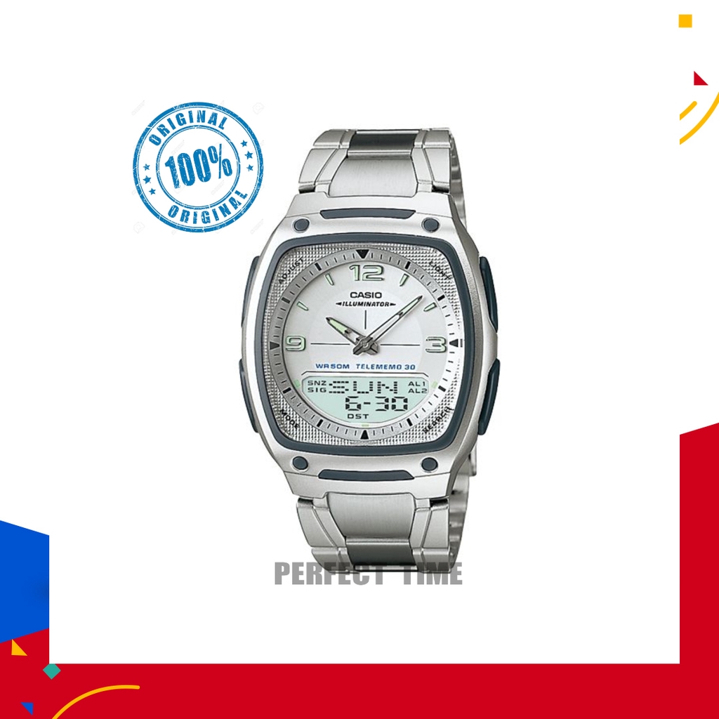 CASIO AW-81D-7 MEN ANALOGUE DIGITAL WATCH (2 YEAR WARRANTY) | Shopee ...