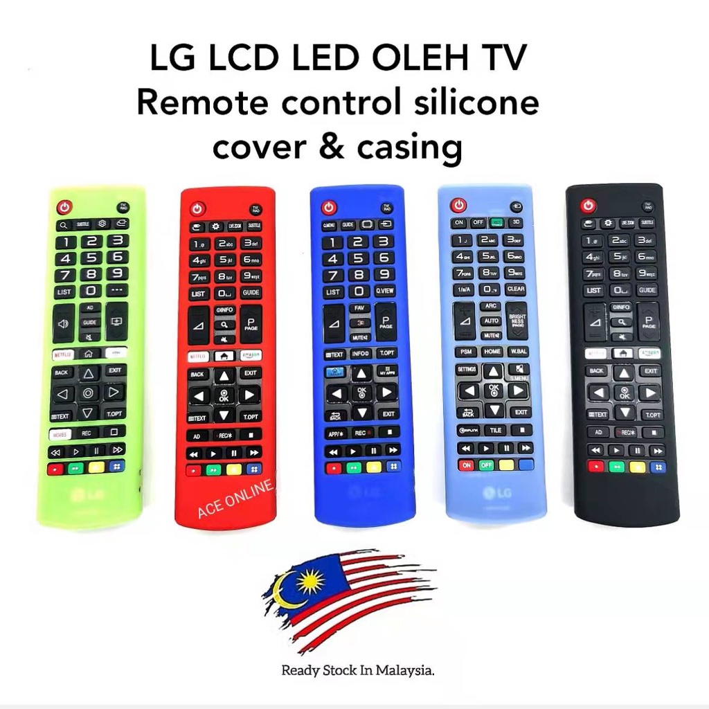 LG LCD LED OLEH TV Remote control silicone cover & casing | Shopee Malaysia