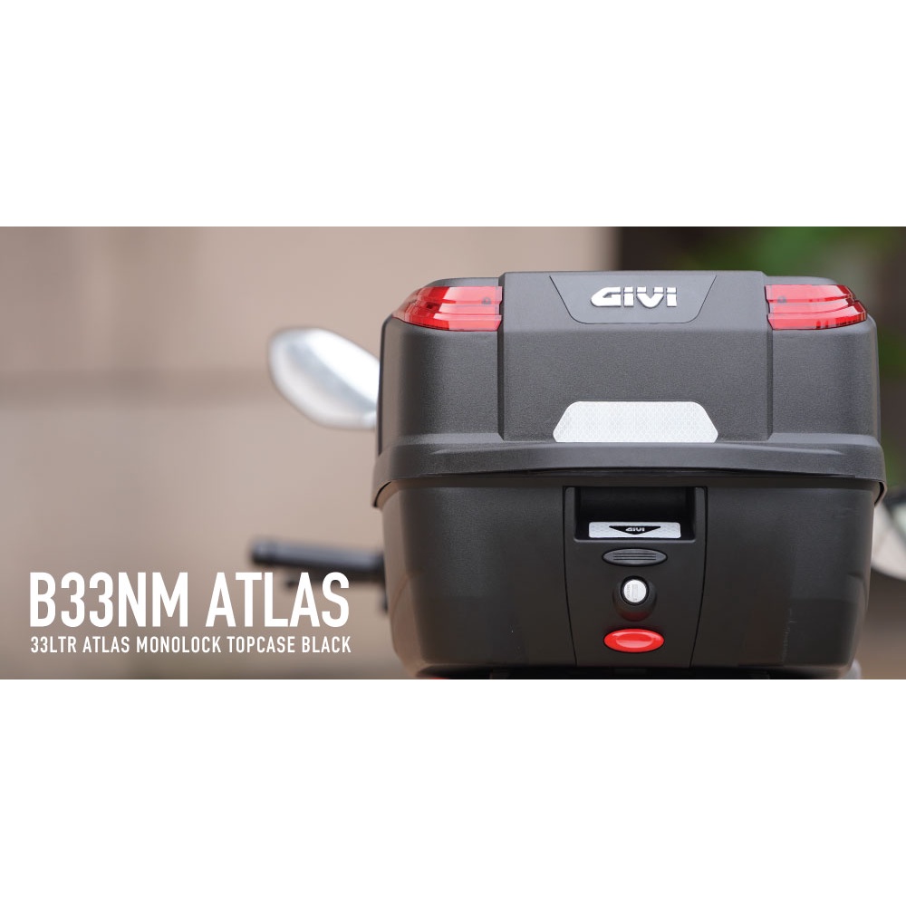 Givi Box B33NM B33N2M B33NTM-ADV New Style ATLAS 100% Original Kotak ...