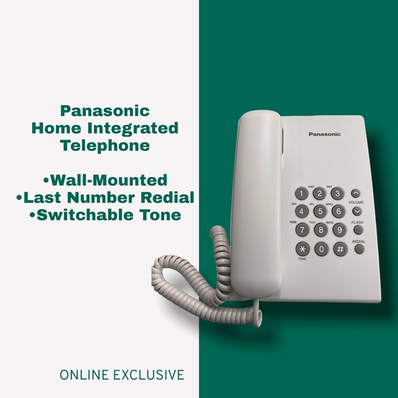 •Ready Stock• Telephone Rumah Panasonic KX-MX500ML (1 Year Warranty ...