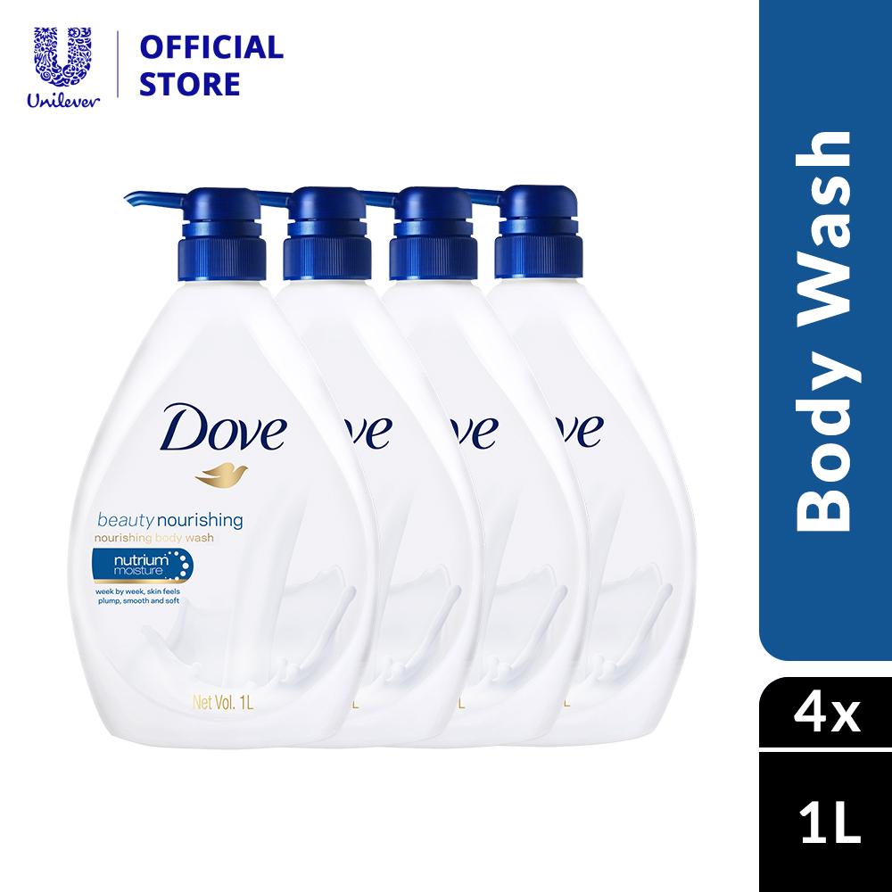 [Bundle of 4] Dove Shower Gel Beauty Nourishing 1L | Shopee Malaysia