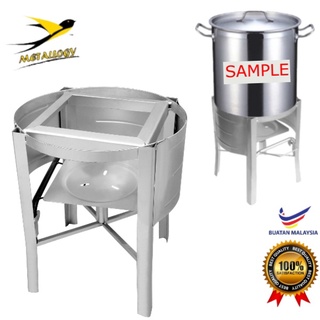 Metallogy Kitchen Gas Stove Stand Kuali Dapur Hawker Wok Stove Stand ...